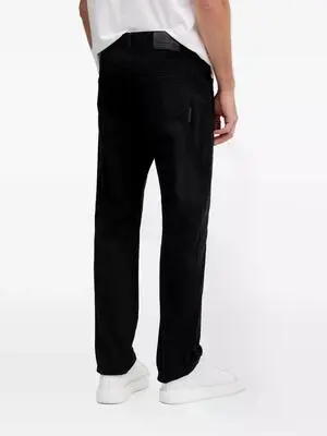 Armani Exchange Straight-leg Jeans - Black