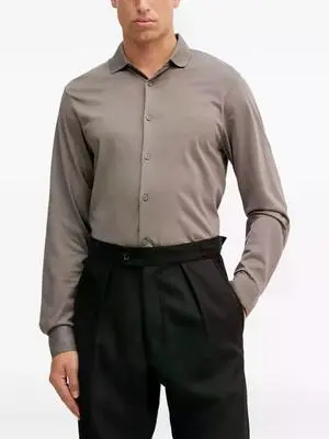 Armani Exchange Logo-embroidered Shirt