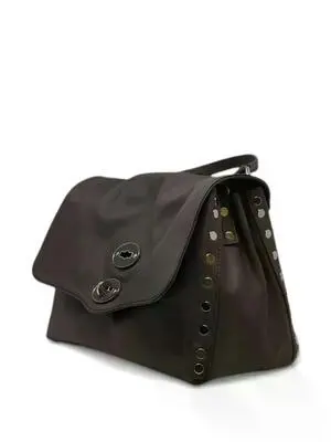 ZANELLATO Small Postina Leather Tote Bag - Brown