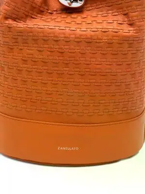 ZANELLATO Monda Textured Bucket Bag