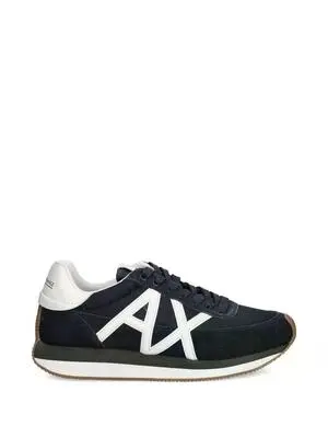 Armani Exchange Perforated Sneakers For Men
