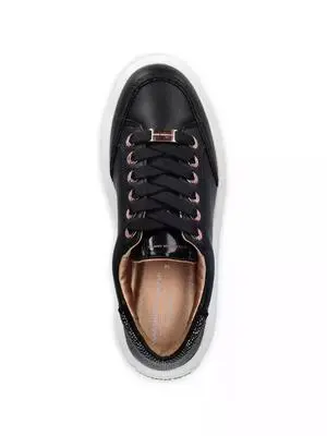 ALEXANDER SMITH Lancaster Appliqué Lace-up Sneakers