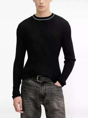Armani Exchange Ribbed Knit Sweater