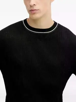 Armani Exchange Ribbed Knit Sweater