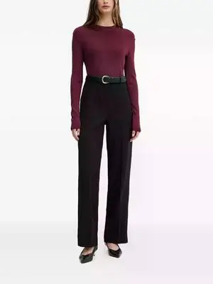 Armani Exchange Long-sleeve Ribbed Knit Sweater