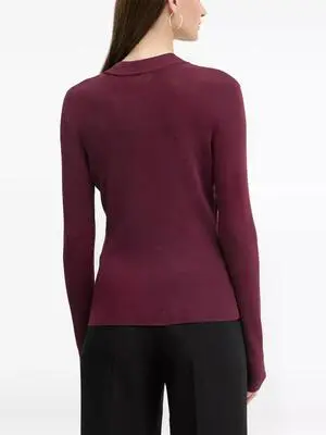 Armani Exchange Long-sleeve Ribbed Knit Sweater