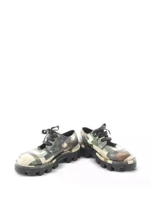 LOUIS VUITTON 2023 Check-pattern Boat Shoes