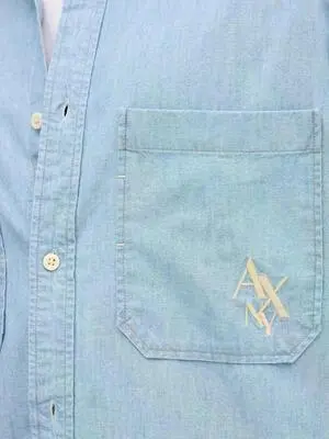 Armani Exchange Pocket Embroidered Shirt
