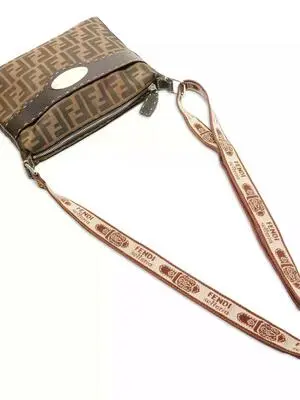 Fendi 2000s Zucca Shoulder Bag