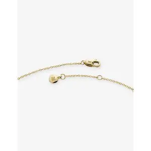 Monica Vinader Mini Initial 'q' Chain Bracelet - Gold