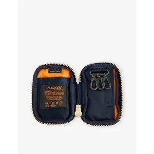 PORTER-YOSHIDA & CO Tanker Woven Key Case - Iron Blue