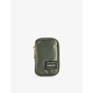 PORTER-YOSHIDA & CO Tanker Woven Key Case - Sage Green