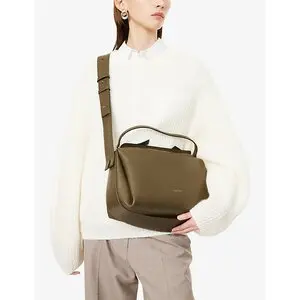 NEOUS Scorpius Leather Tote Bag - Olive