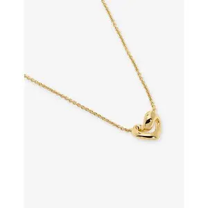 Monica Vinader Infinity Heart Small Necklace - Gold