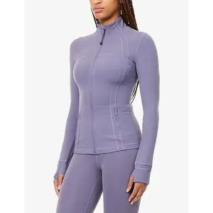 Lululemon Define Nulu High-neck Stretch-woven Jacket - Grape Mist
