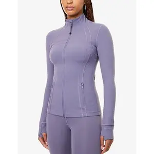 Lululemon Define Nulu High-neck Stretch-woven Jacket - Grape Mist