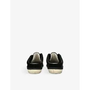 GOLDEN GOOSE Super-star Sabot Velvet Trainers - Black