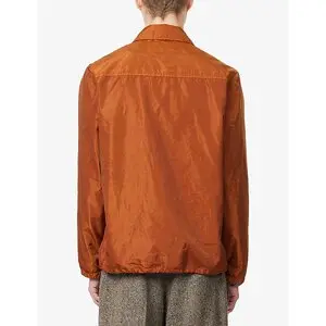 Dries Van Noten Vorries Collared Woven Jacket