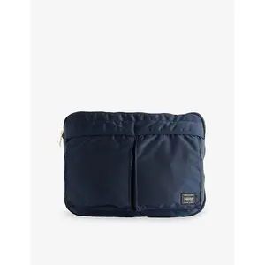 PORTER-YOSHIDA & CO Tanker Nylon-shell Document Case - Iron Blue