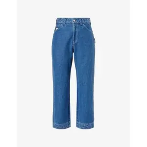 BODE Knolly Brook Embroidered Denim Jeans