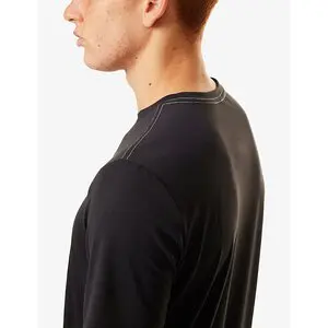 Vuori Current Tech Short-sleeves Stretch-woven T-shirt - Black