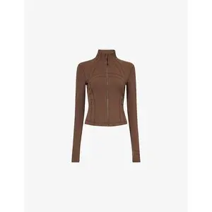 Lululemon Define Nulu Cropped Jacket - Walnut Crunch