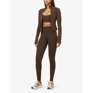 Lululemon Define Nulu Cropped Jacket - Walnut Crunch