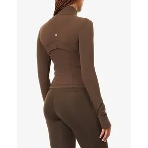 Lululemon Define Nulu Cropped Jacket - Walnut Crunch