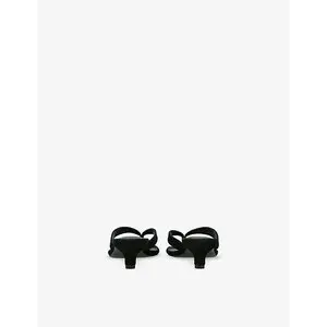 Steve Madden Tracie Suede Heeled Sandals - Black