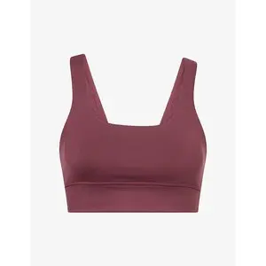 Varley Freesoft Scoop-neck Stretch-woven Bra