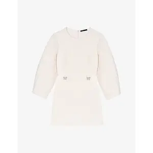 Women's Short Sleeve Tweed Dresses