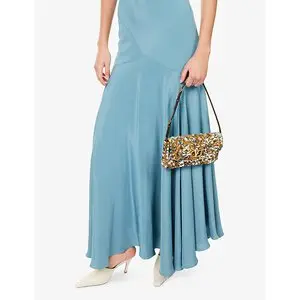 Valentino Garavani Sequin-embellished Shoulder Bag