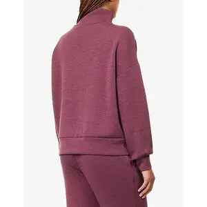 Varley Hawley Half-zip Sweatshirt - Sassafras Marl