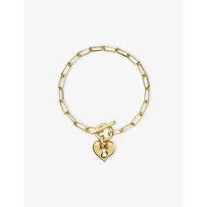 MISSOMA Molten Heart T-bar Bracelet - Gold