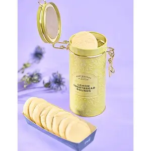 CARTWRIGHT & BUTLER Lemon Zest Shortbread Round Tin 150g