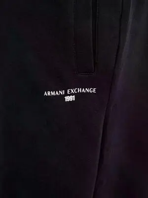 Armani Exchange Logo-detail Elasticated Track Pants