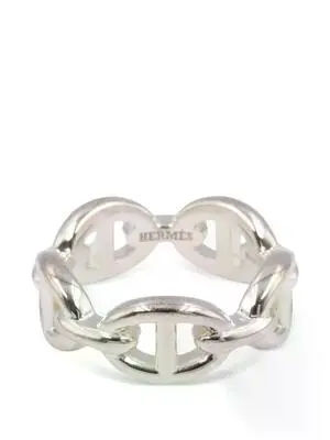Hermès Chain Ring - Silver