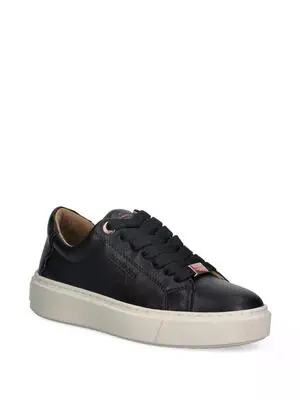 ALEXANDER SMITH Logo Plaque Sneakers - Black