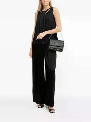 Armani Exchange Cut-out Sleeveless Blouse