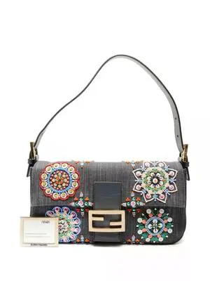 Fendi Embellished Shoulder Bags