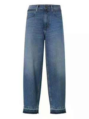 Pinko Frayed Jeans For Women