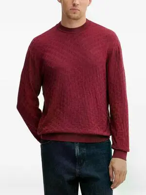 Armani Exchange Patterned Sweaters For Men