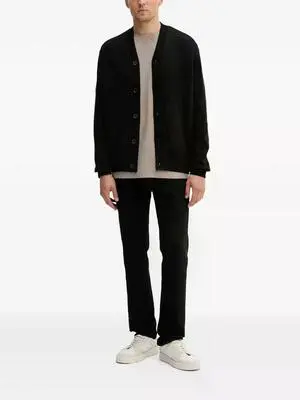 Armani Exchange V-neck Cardigan - Black