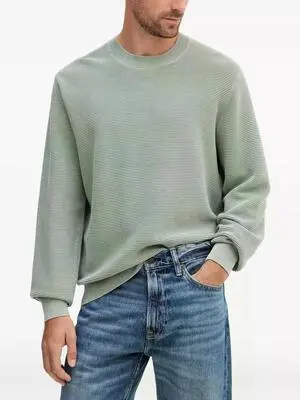 Armani Exchange Ribbed Crew-neck Sweater