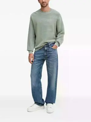 Armani Exchange Ribbed Crew-neck Sweater