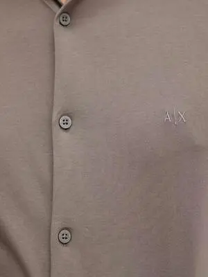 Armani Exchange Logo-embroidered Shirt