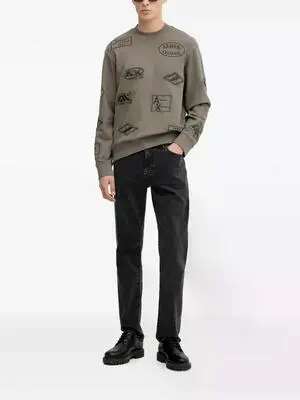 Armani Exchange Logo-embroidered Sweatshirt