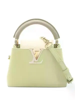 LOUIS VUITTON 2010s Mini Capucines Tote Bag