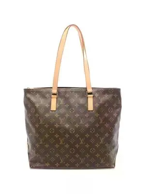 LOUIS VUITTON 2007 Cabas Mezzo Tote Bag