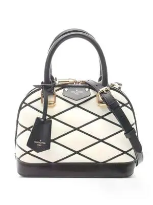 LOUIS VUITTON Alma Bb Handbag - White